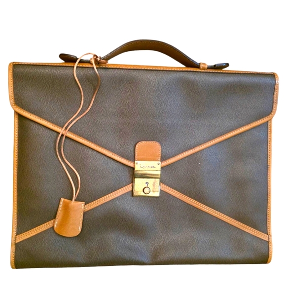 Lancel | Bags | Lancel Vintage Retro 8s Leather Envelope Style ...